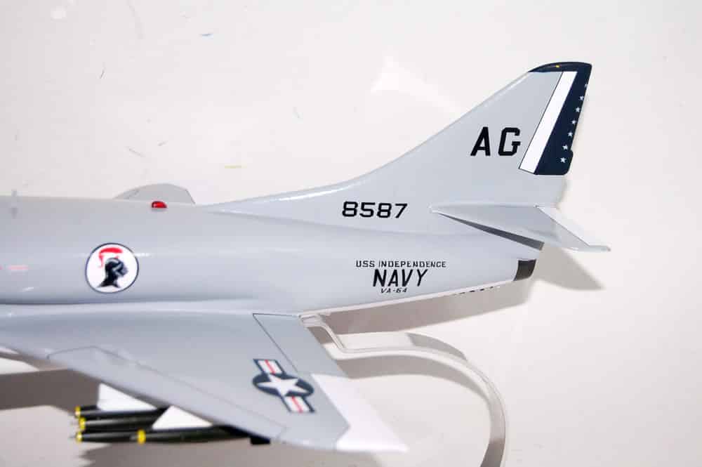 VA-64 Black Lancers A-4 Skyhawk Model - Squadron Nostalgia